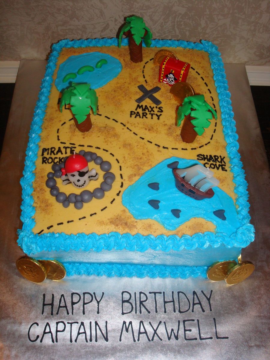 Treasure Map - CakeCentral.com