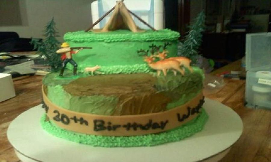 Hunting Cake - CakeCentral.com