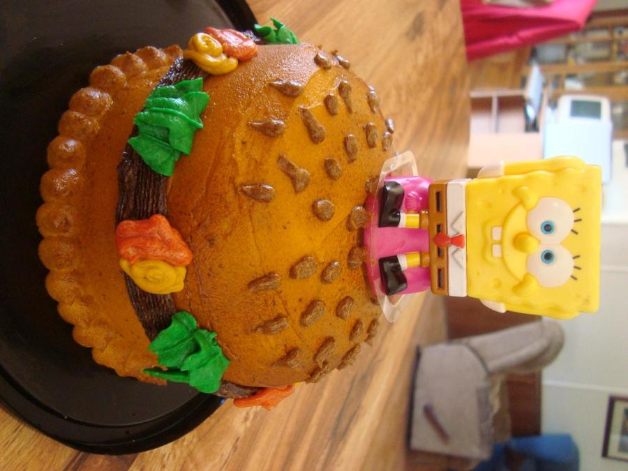 Spongebob And Krabby Patty - CakeCentral.com