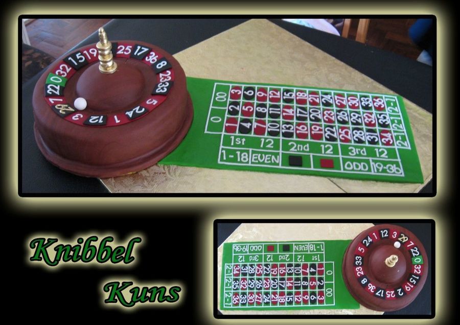 Roulette Table - CakeCentral.com