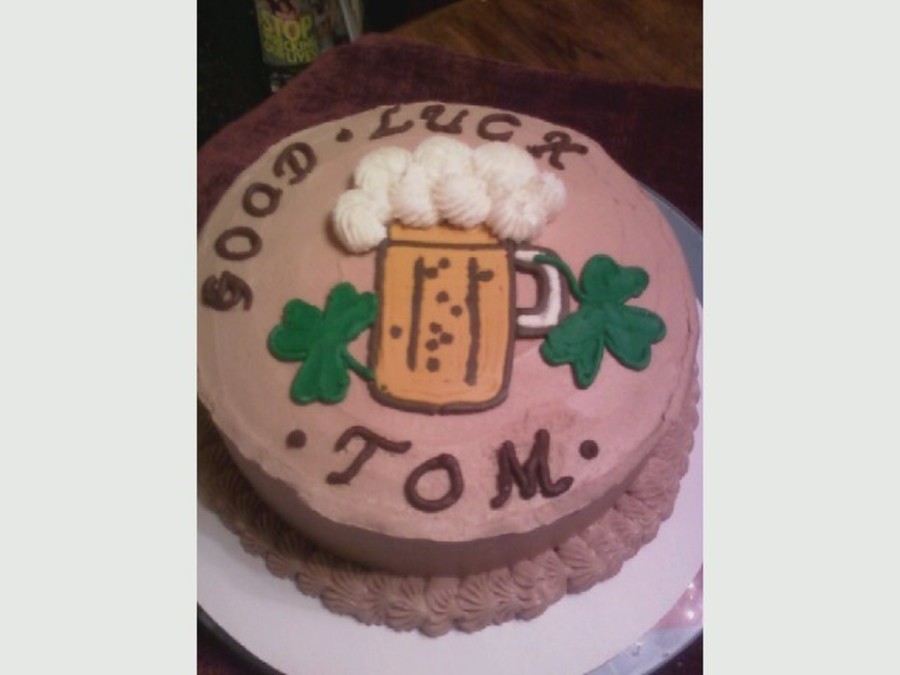 Good Luck For Co-Worker - CakeCentral.com