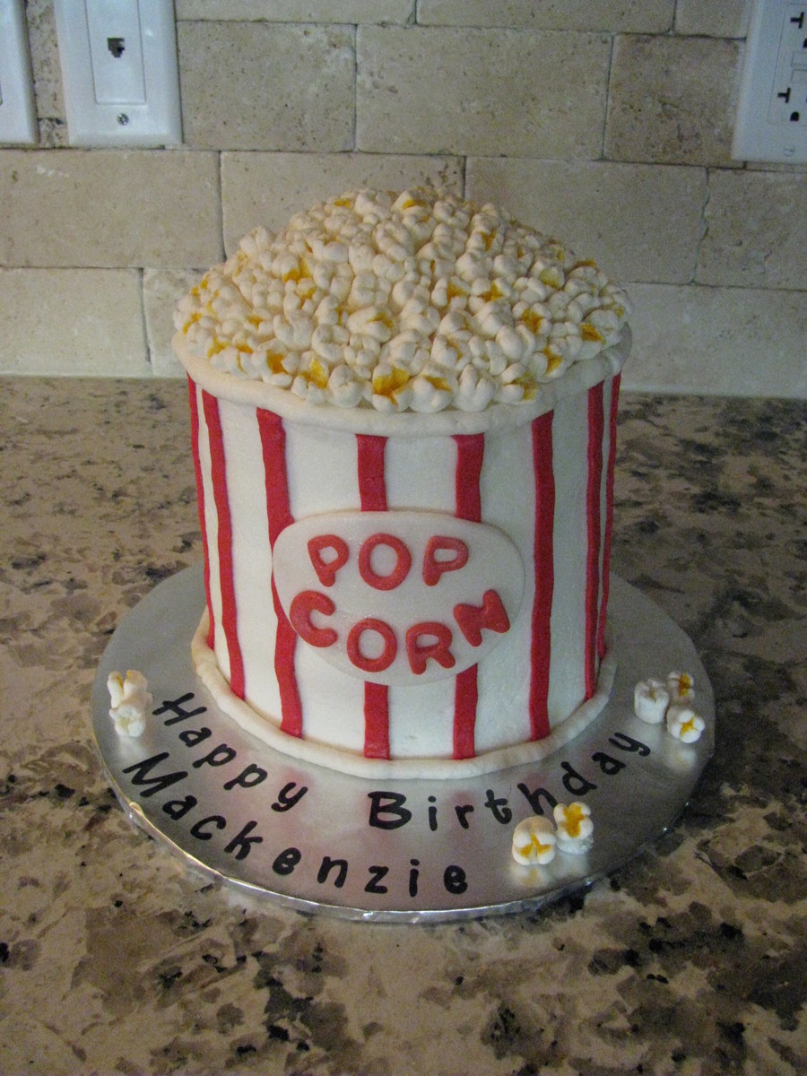 Popcorn Bucket - CakeCentral.com