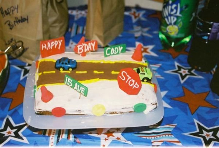 Driver's Permit Birthday Cake - CakeCentral.com