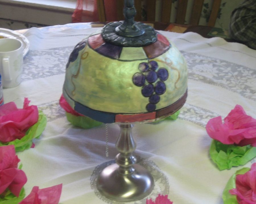 Lamp Cake - CakeCentral.com