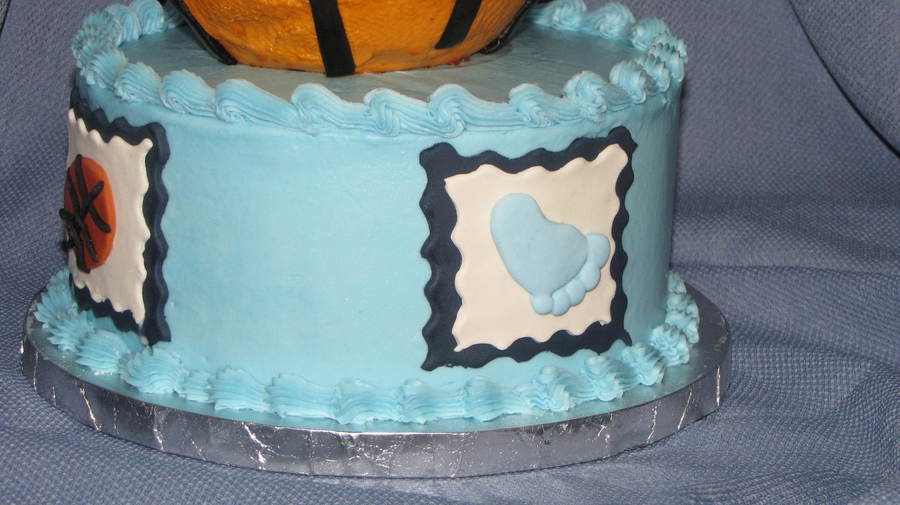 Sports For New Baby - CakeCentral.com