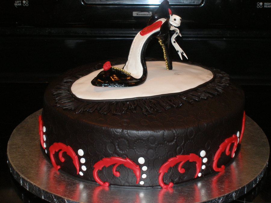 High Heel Birthday Cake - CakeCentral.com