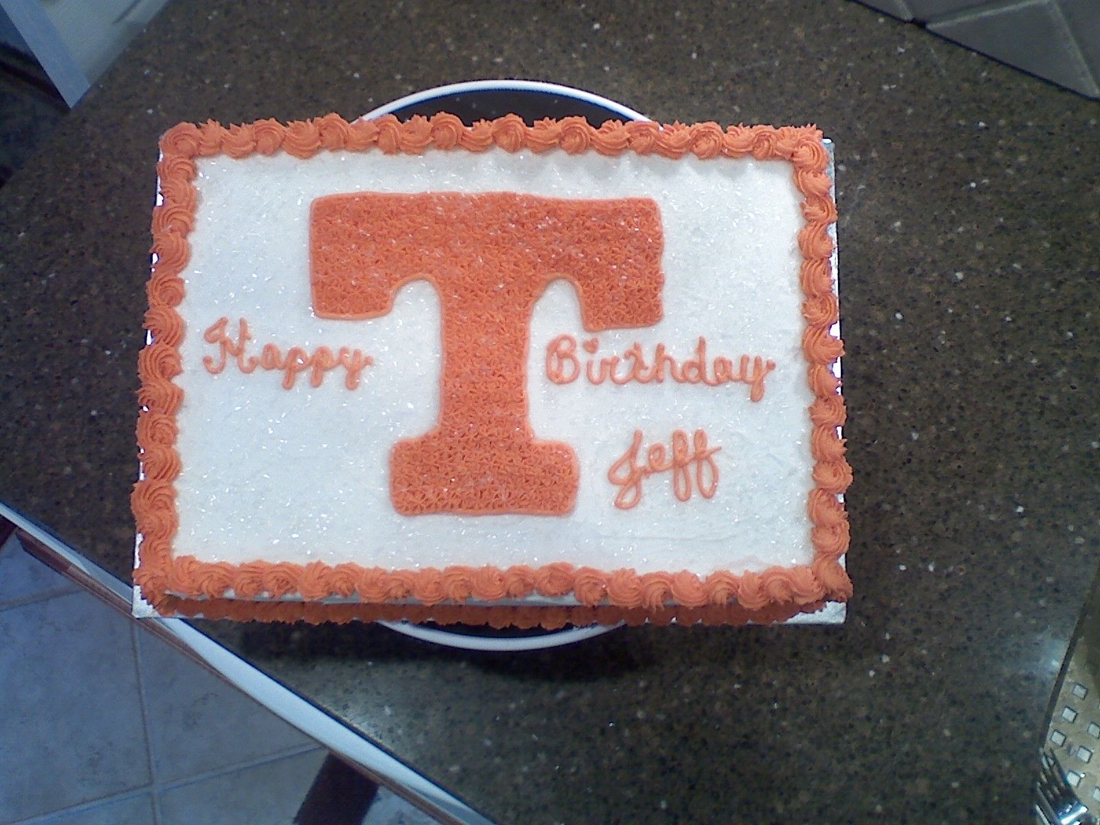 Ut Birthday Cake - CakeCentral.com