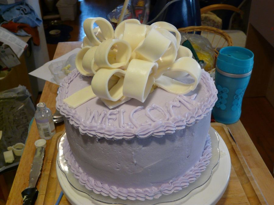 Welcome Cake - CakeCentral.com