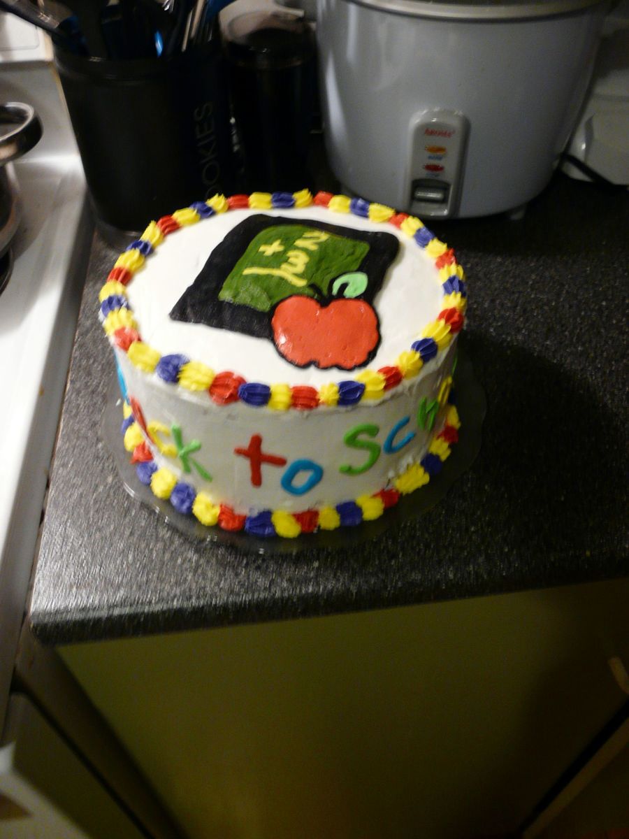 Back To School! - CakeCentral.com