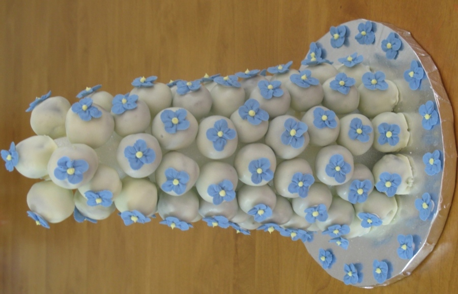 Cake Truffle Tower - CakeCentral.com