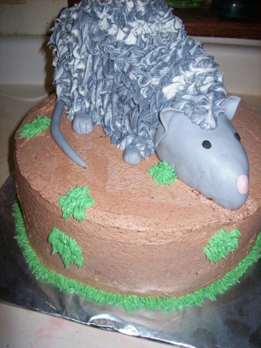 Possum Cake - CakeCentral.com