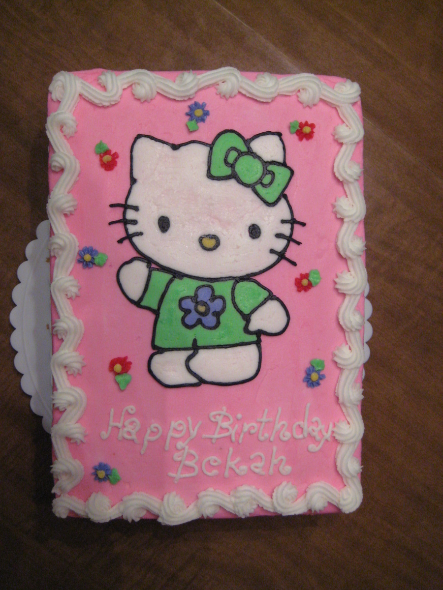 Hello Kitty Cake - CakeCentral.com