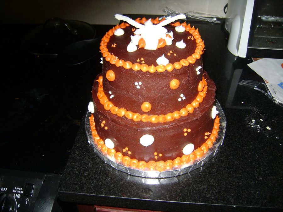 Longhorn Graduation/birthday Cake - CakeCentral.com