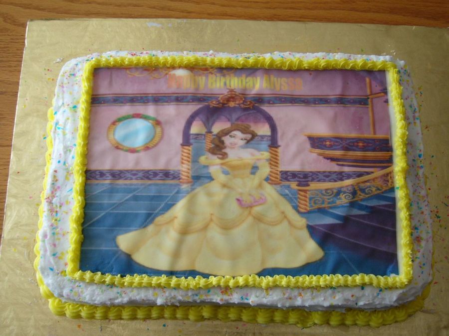 Princess Belle - CakeCentral.com