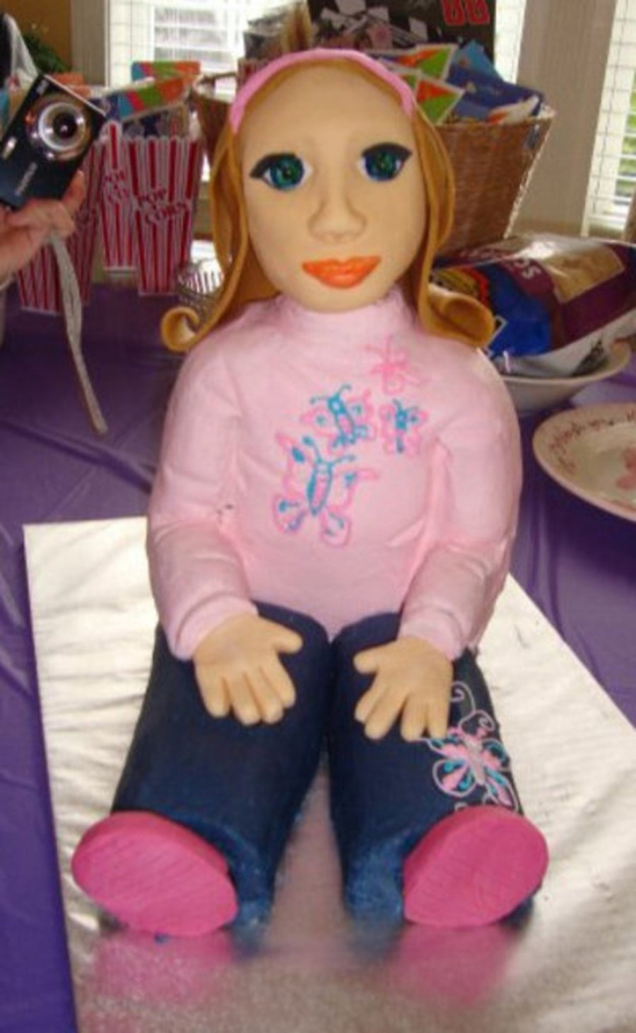 Doll Cake - CakeCentral.com