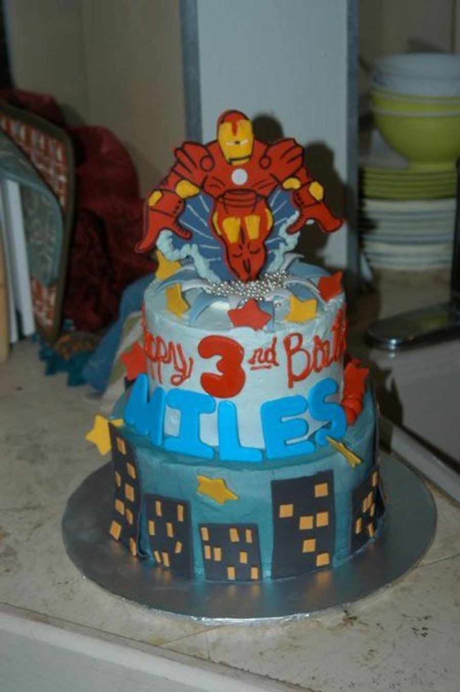 Iron Man Birthday Cake - CakeCentral.com