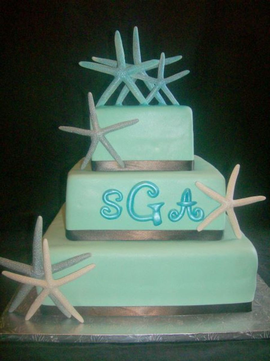Star Fish Cake - CakeCentral.com