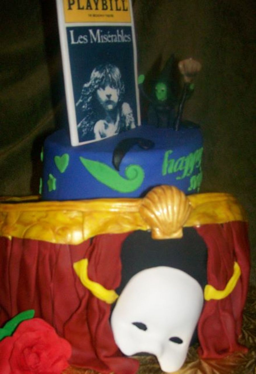 Broadway Cake - CakeCentral.com