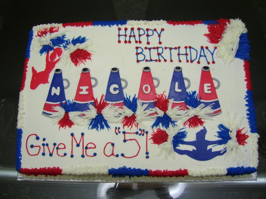 Cheerleading - CakeCentral.com
