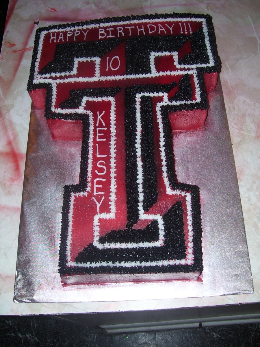 Texas Tech Double T - CakeCentral.com