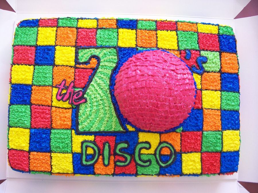 70's Disco - CakeCentral.com