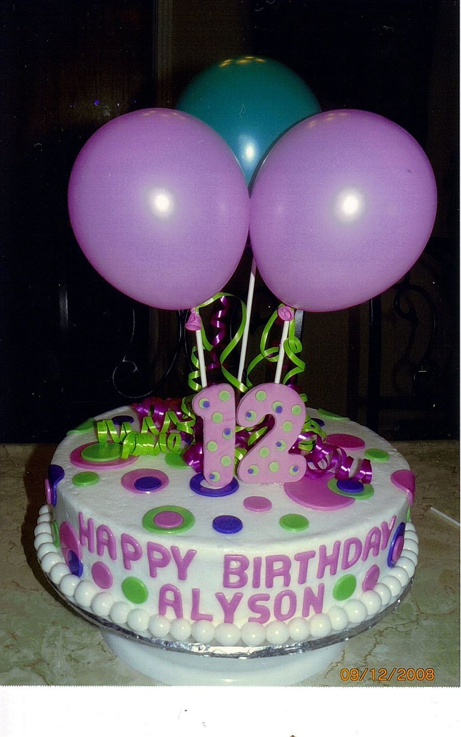Balloon Cake - CakeCentral.com