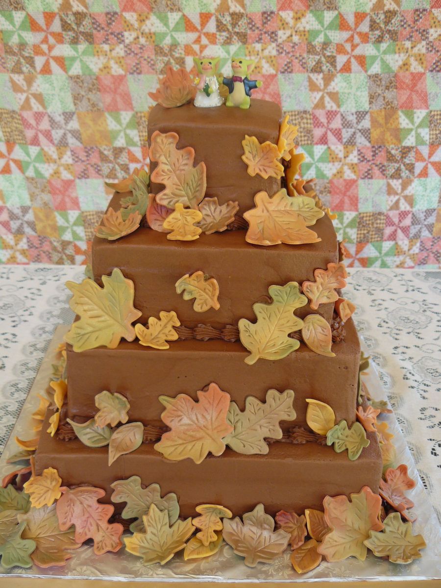 Fall Wedding - CakeCentral.com