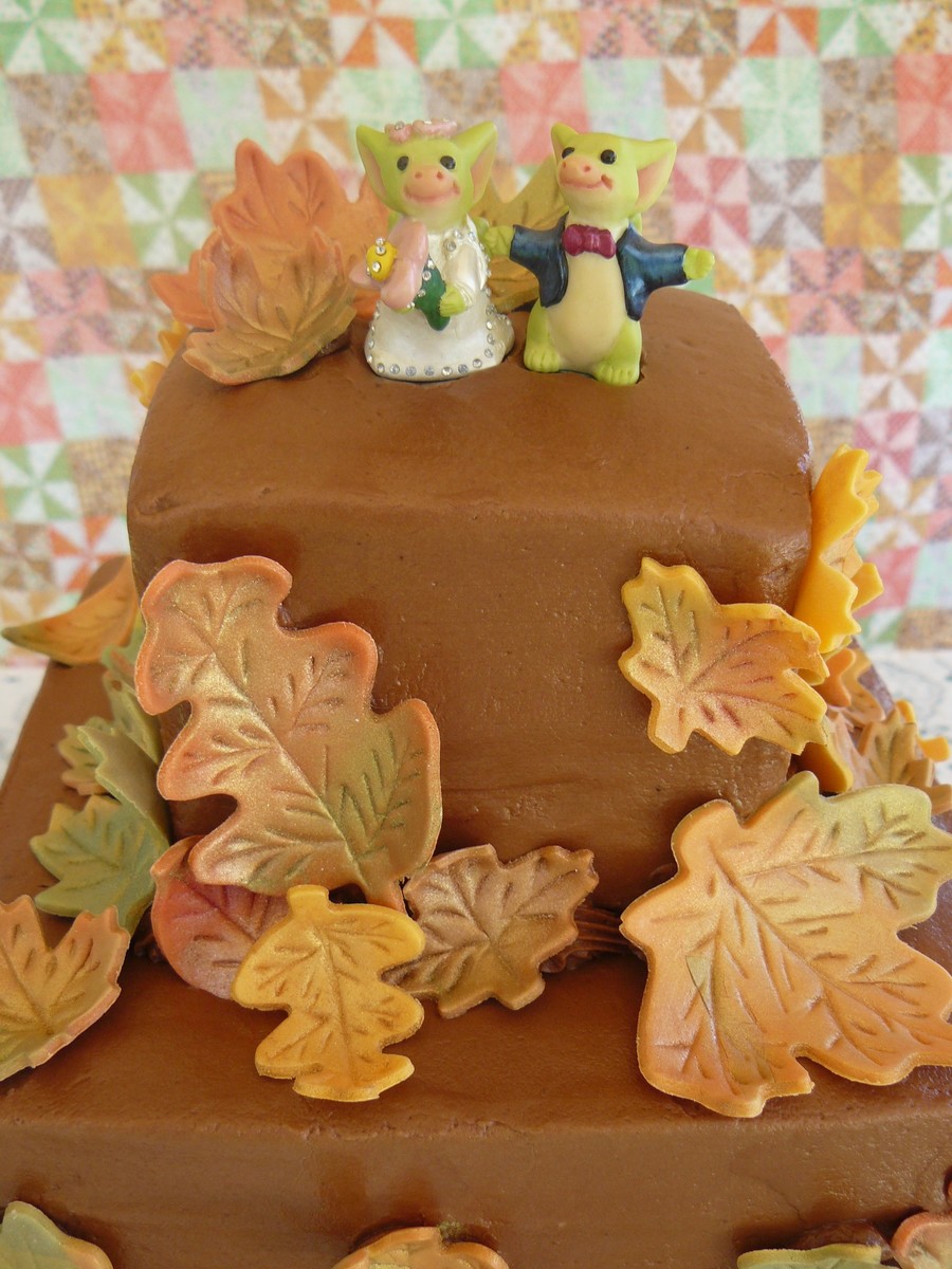 Fall Wedding - CakeCentral.com