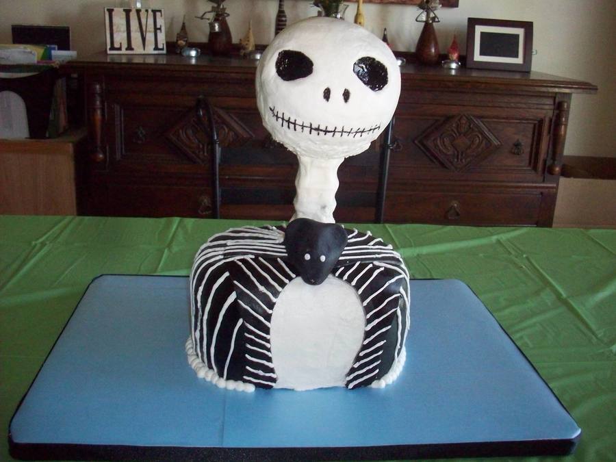 Jack Skelto/nightmare Before Christmas - CakeCentral.com