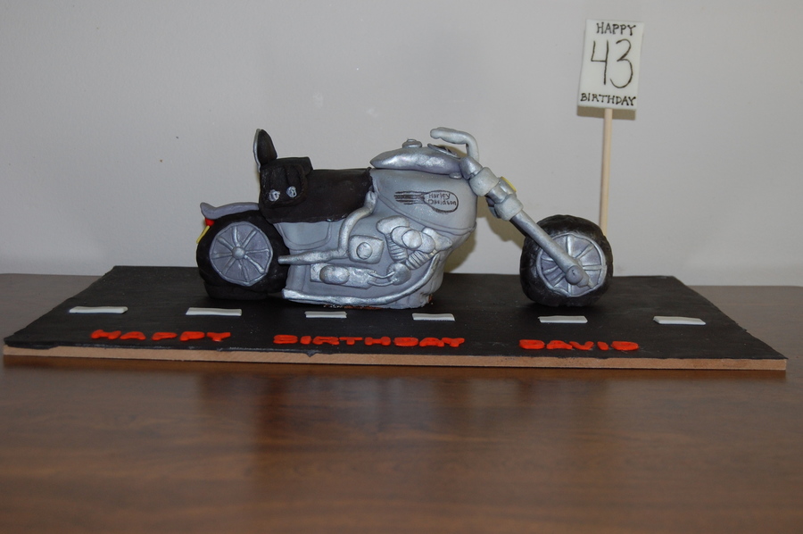 Motorcycle Cake - CakeCentral.com