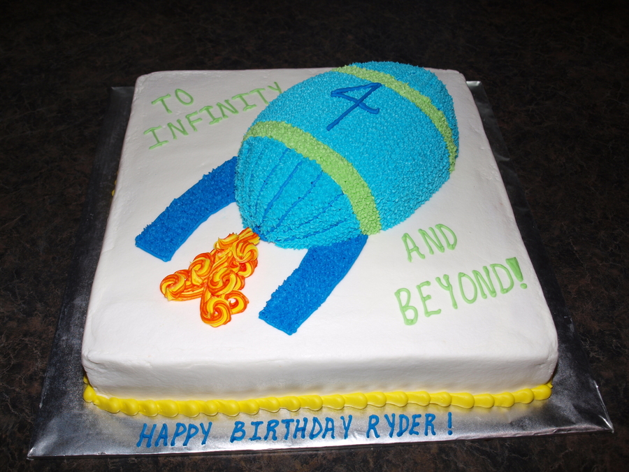 Buzz Lightyear Rocket - CakeCentral.com