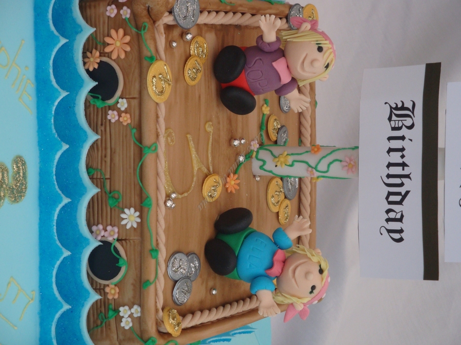 Girly Pirate Cake - CakeCentral.com