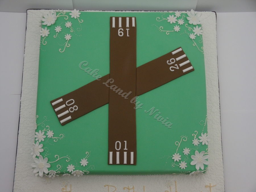 Air Traffic Control Cake - CakeCentral.com