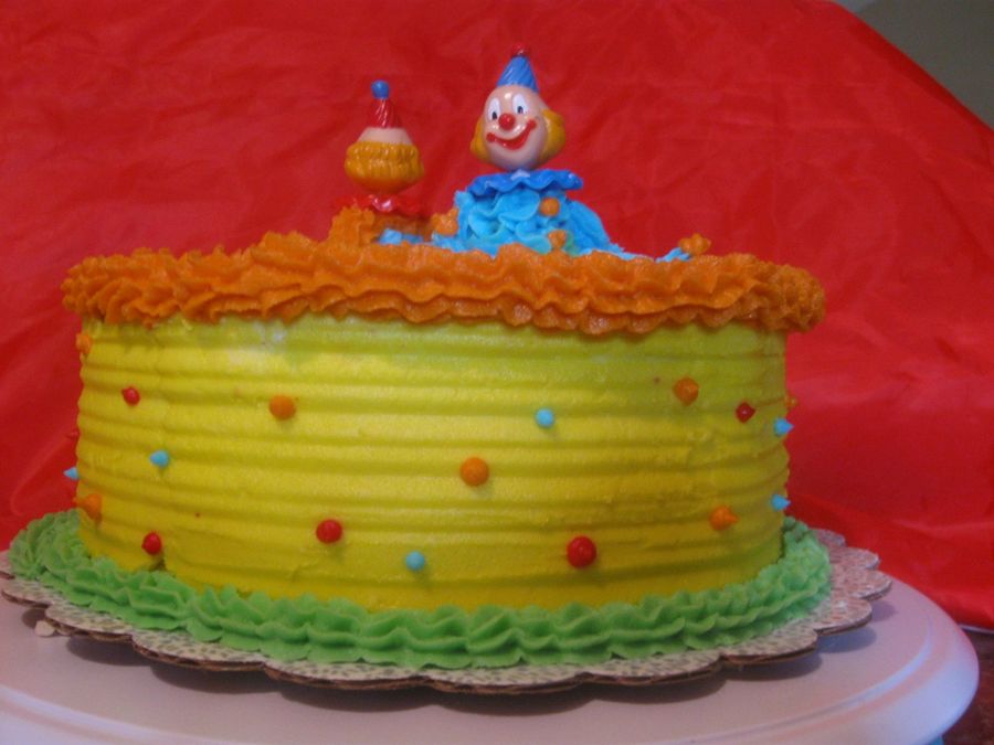 Clown Cake - CakeCentral.com