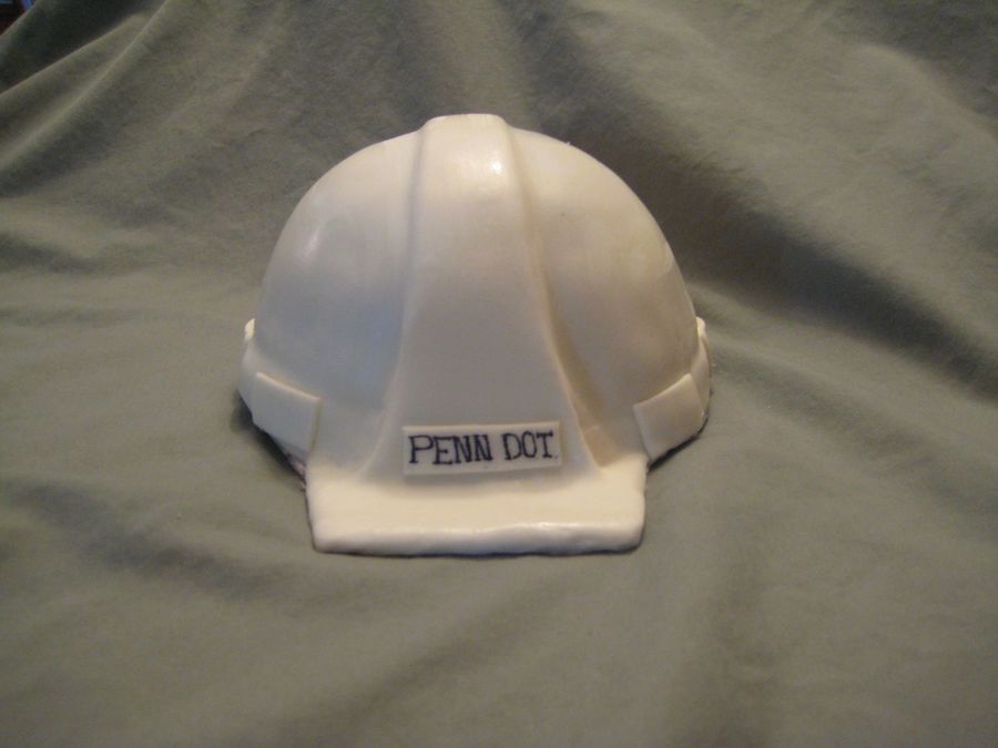Hard Hat And Coffee To Go - CakeCentral.com
