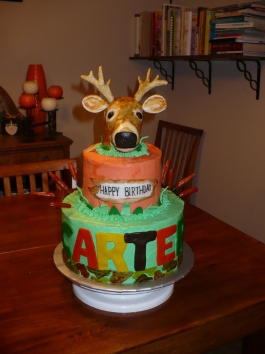 Deer Hunting Cake - CakeCentral.com