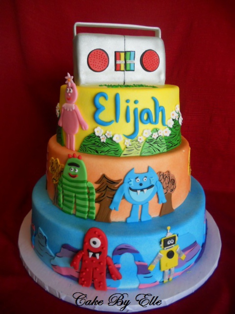 Yo Gabba Gabba Cake - CakeCentral.com