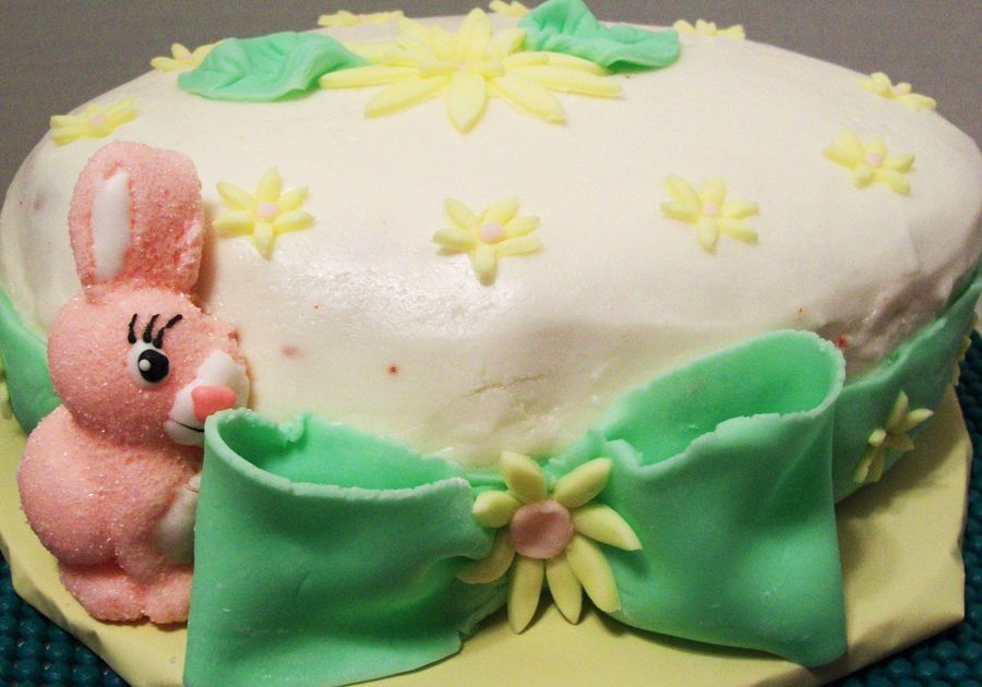 Oval Cake - CakeCentral.com