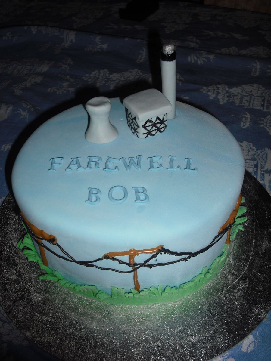 Bob's Farewell - CakeCentral.com