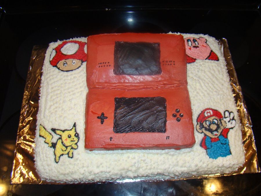 Nintendo Ds Cake - CakeCentral.com