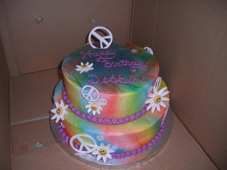 Hippie Cake - CakeCentral.com