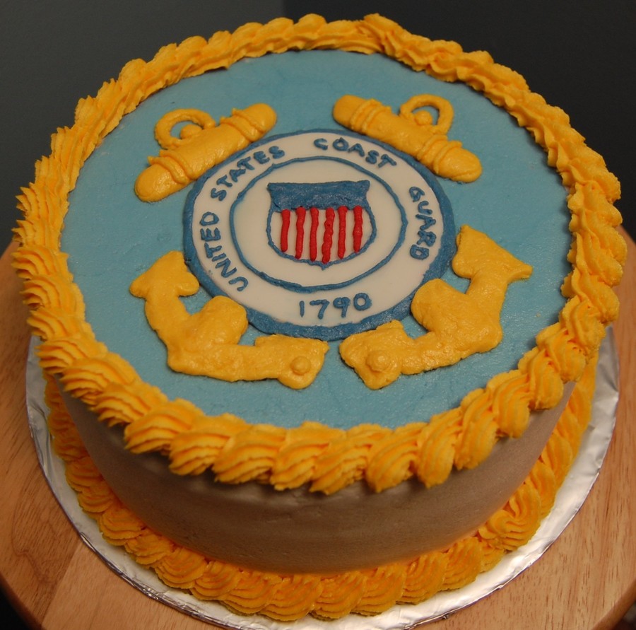 Coast Guard Cake - CakeCentral.com
