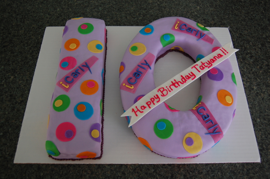 10Th Birthday Icarly Cake - CakeCentral.com