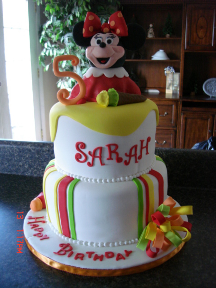 Sarah's Minnie Mouse - CakeCentral.com