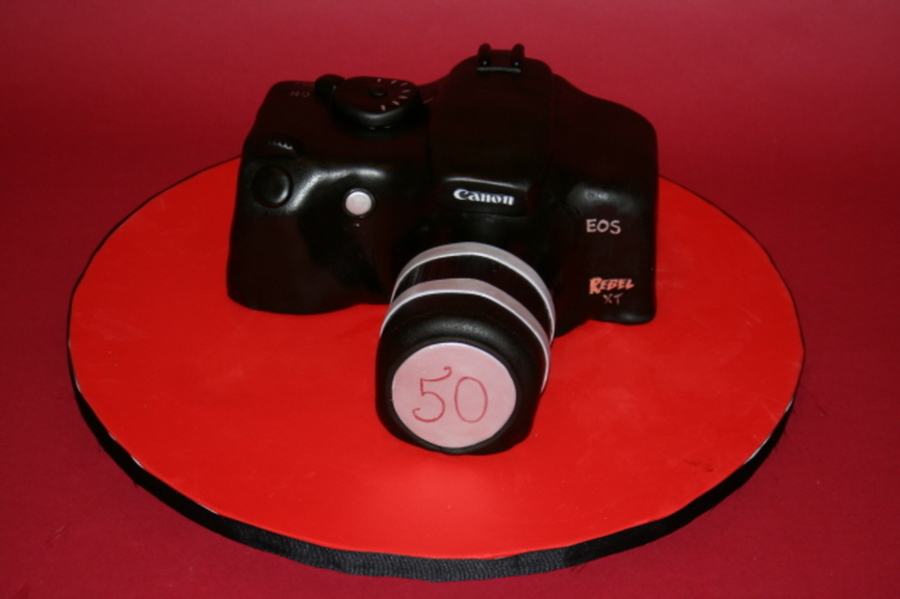 Camera Birthday Cake - CakeCentral.com