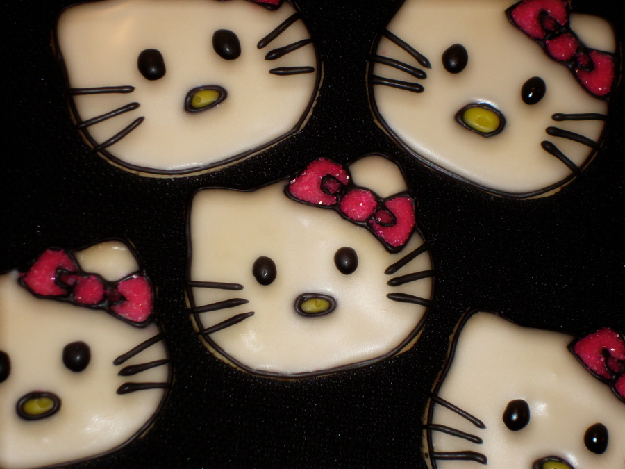 Hello Kitty Cookies - CakeCentral.com
