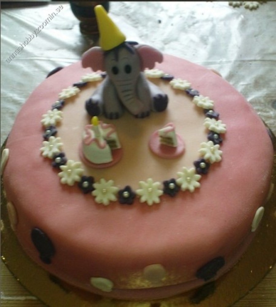 Heffalump Cake - CakeCentral.com
