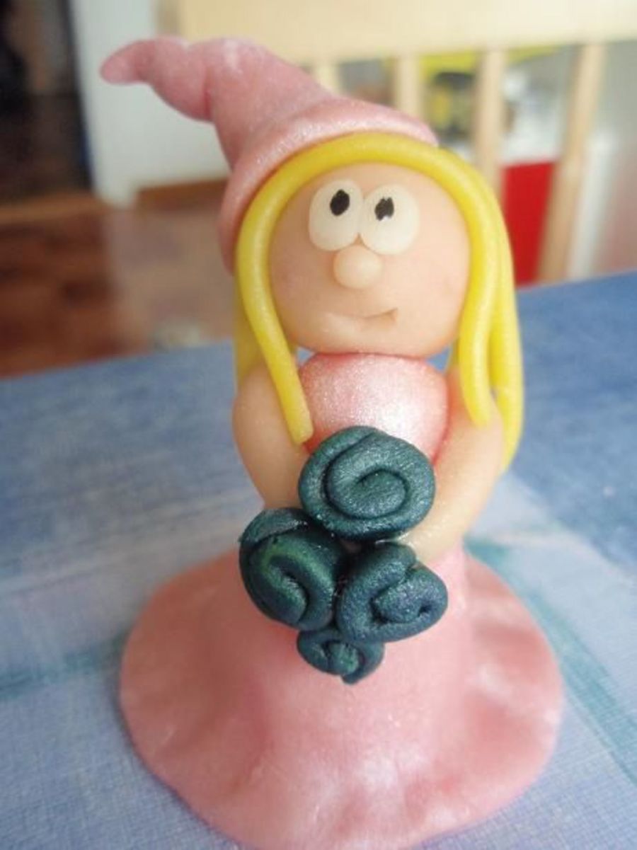 Girl Made Of Marzipan - CakeCentral.com