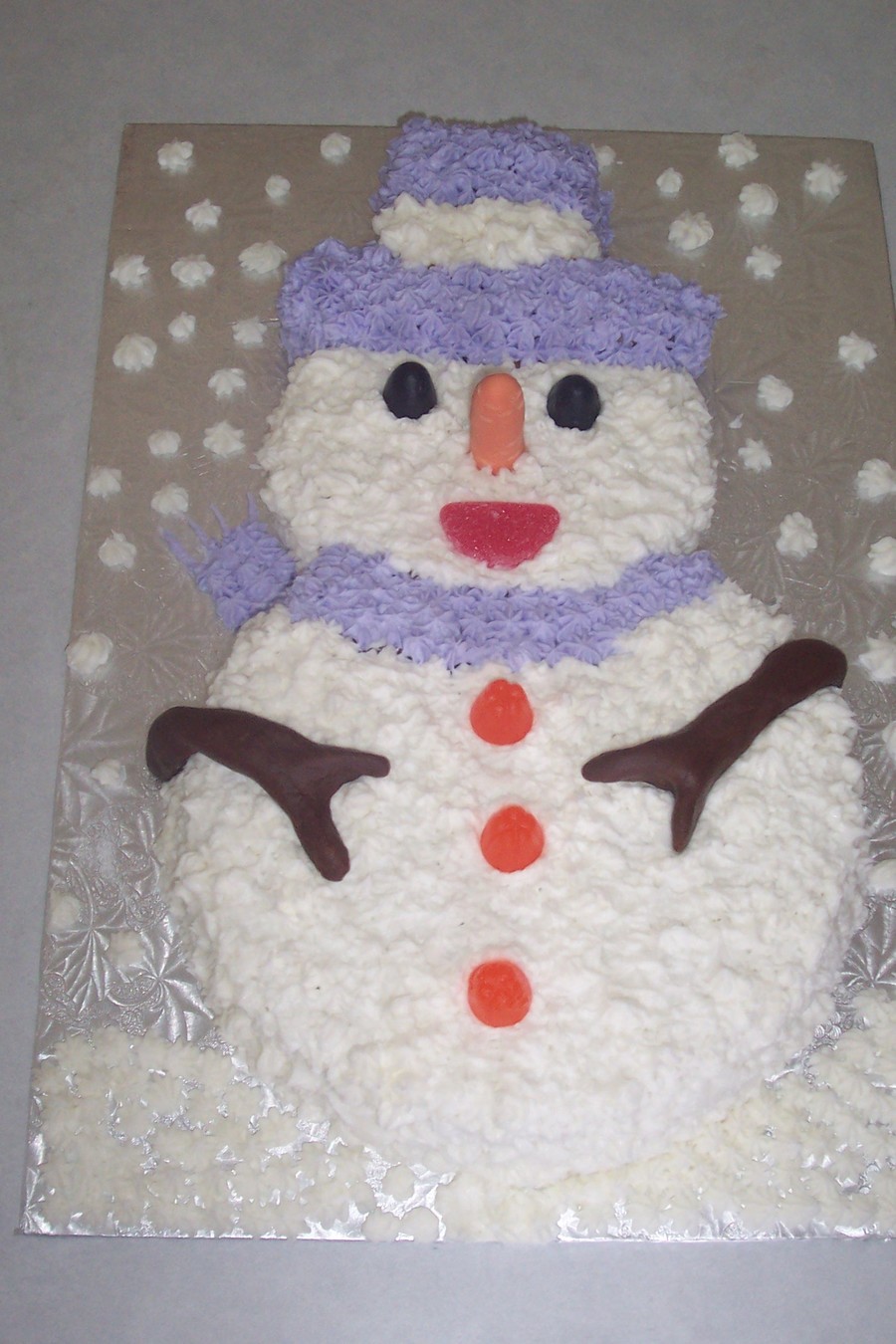 Snowman - CakeCentral.com