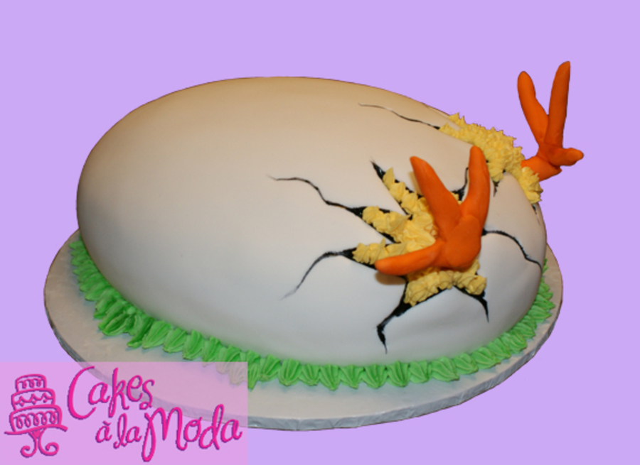 Cracked Egg Easter Cake - CakeCentral.com